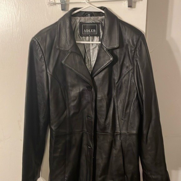 Adler Collection | Jackets & Coats | Vintage Leather Coat | Poshmark